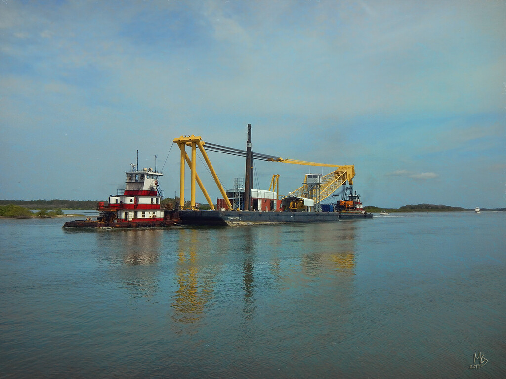 2 tugs & a barge - Other Cool Photos - Topaz Community