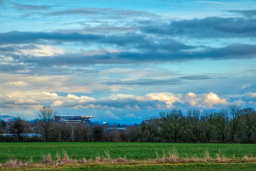 "Clouds Over OSU Reser Stadium" - Scenery and Architecture - Topaz ...