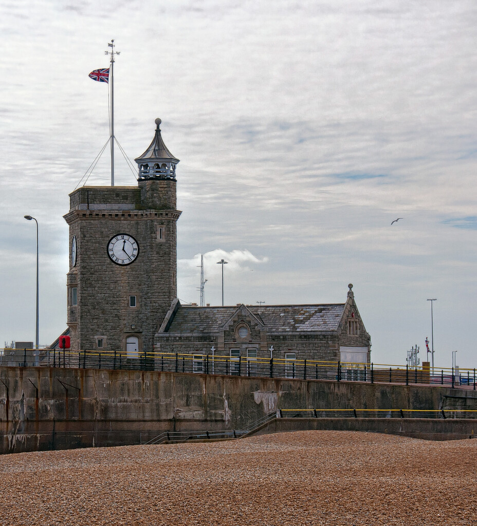 Dover Harbour Clock Tower - Scenery and Architecture - Topaz Community