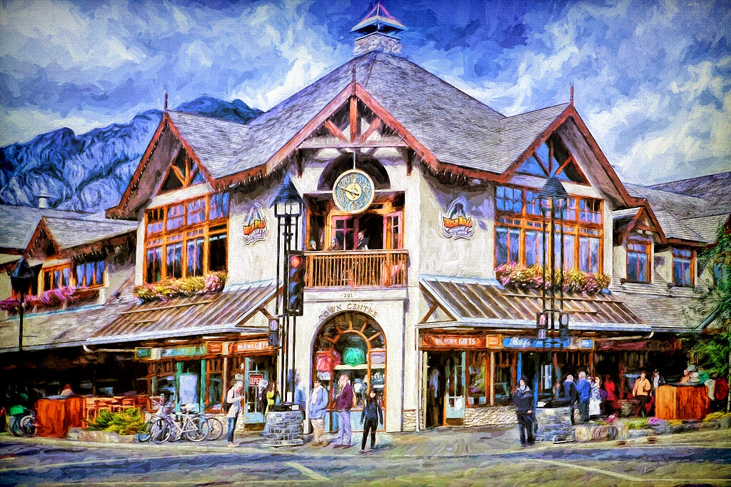 Downtown Banff - Scenery and Architecture - Topaz Community