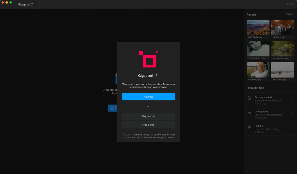 Gigapixel v7.3.0 - Releases - Topaz Community