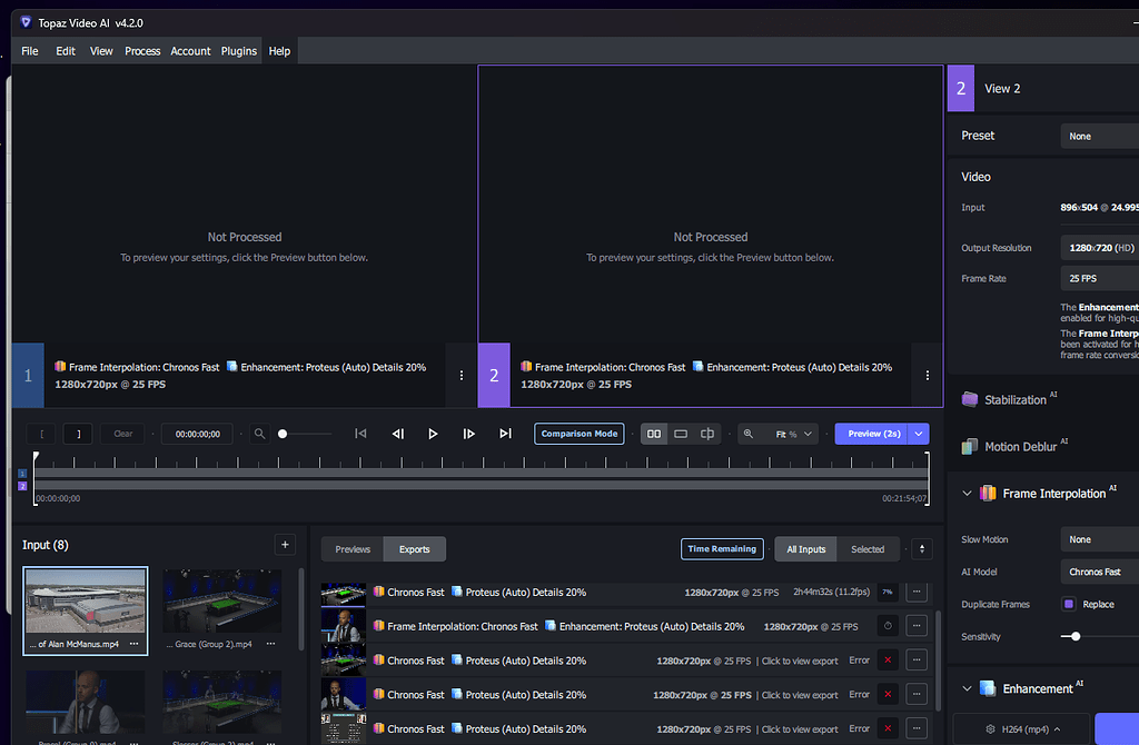 Batch processing failures since 4.0 - Bugs and Issues - Topaz Community