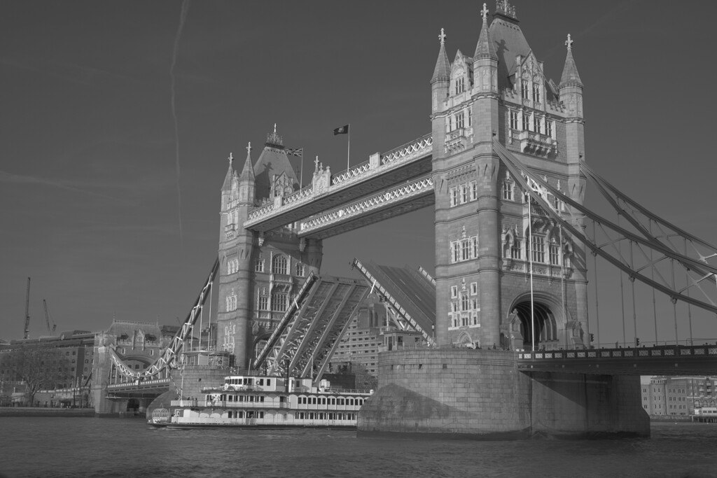 Tower Bridge - B&W - Topaz Community