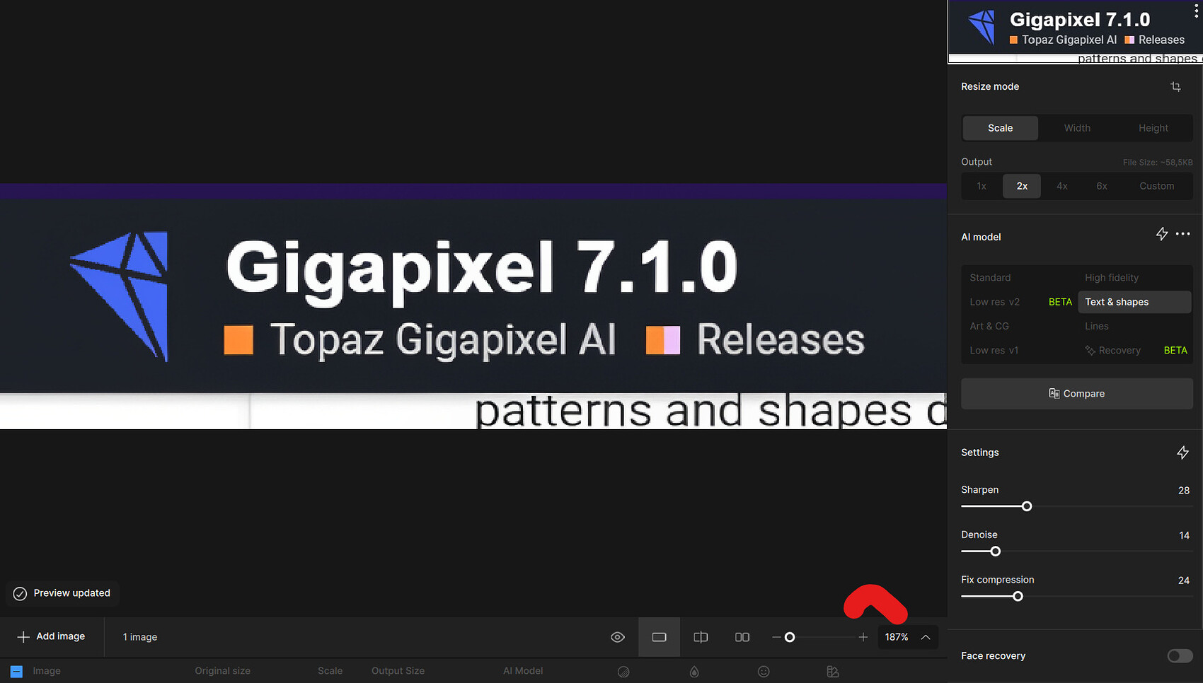 Gigapixel v7.1.0 - v7.1.1 - Releases - Topaz Community