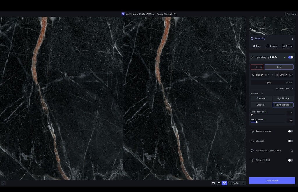 Upscale to 5x notworking! - Bugs and Issues - Topaz Community