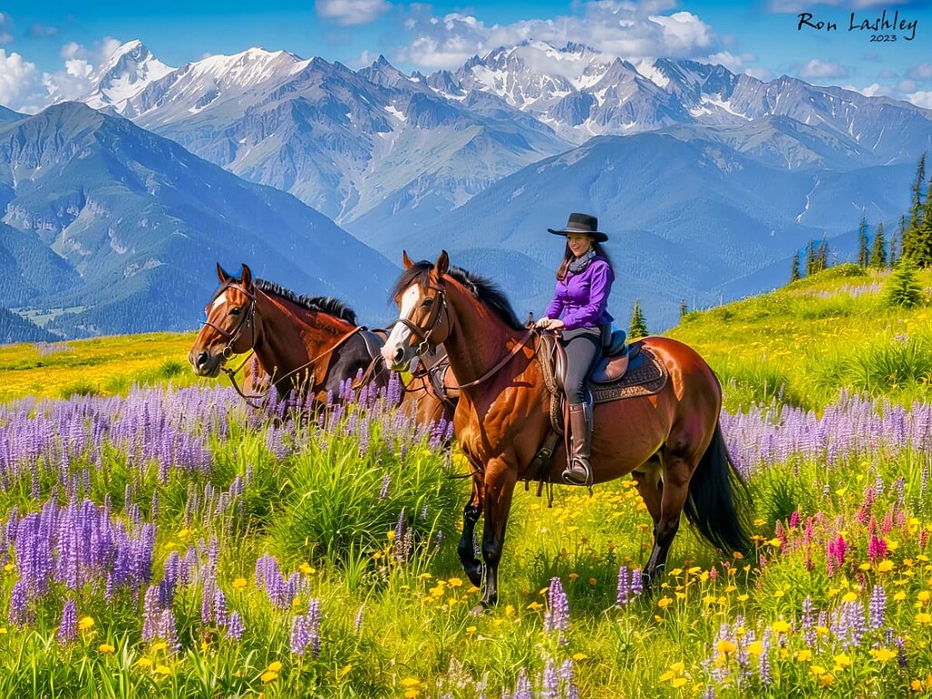 A ride on the ranch - People and Animals - Topaz Community