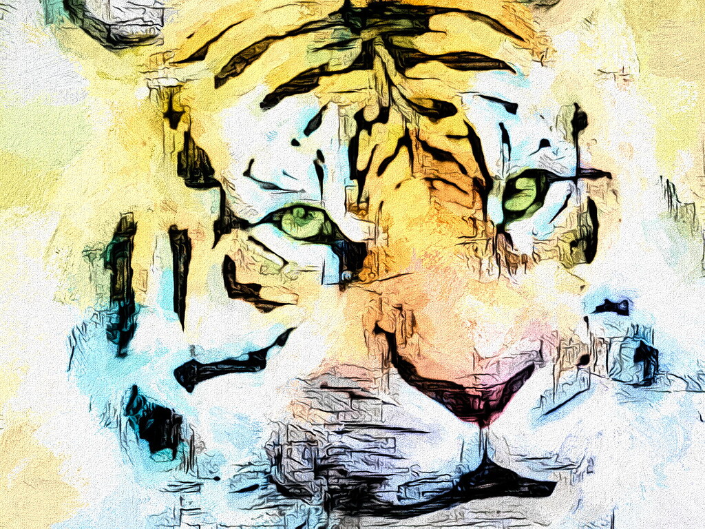 Tiger .. grr - People and Animals - Topaz Community