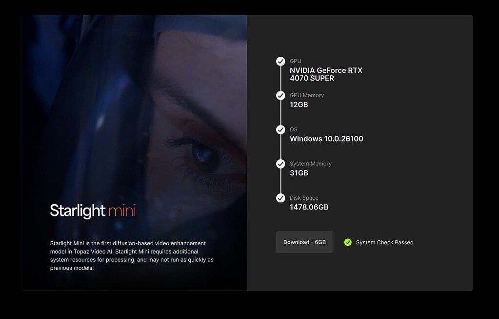 Topaz Video AI Beta 7.0.0.1.b (Starlight mini) - Video AI Beta - Topaz Community