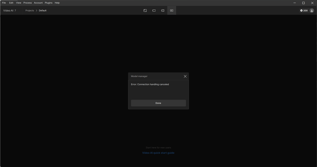 Can't download KI-Models at Topaz Video AI V7.0 - Bugs and Issues ...