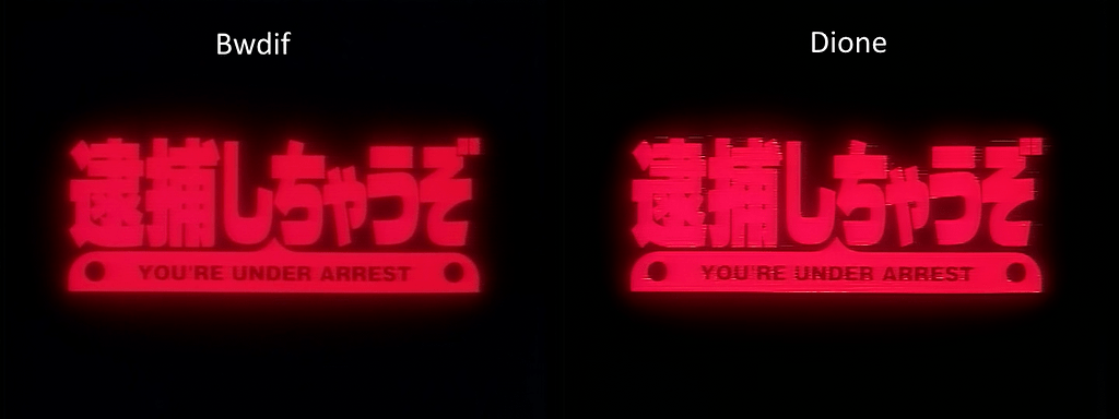 The Pro's and Issues of Dione Tv when de-interlacing old anime/cartoons ...