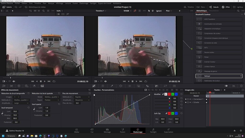 I share my image enhancement experience with Davinci Resolve, Hybrid ...