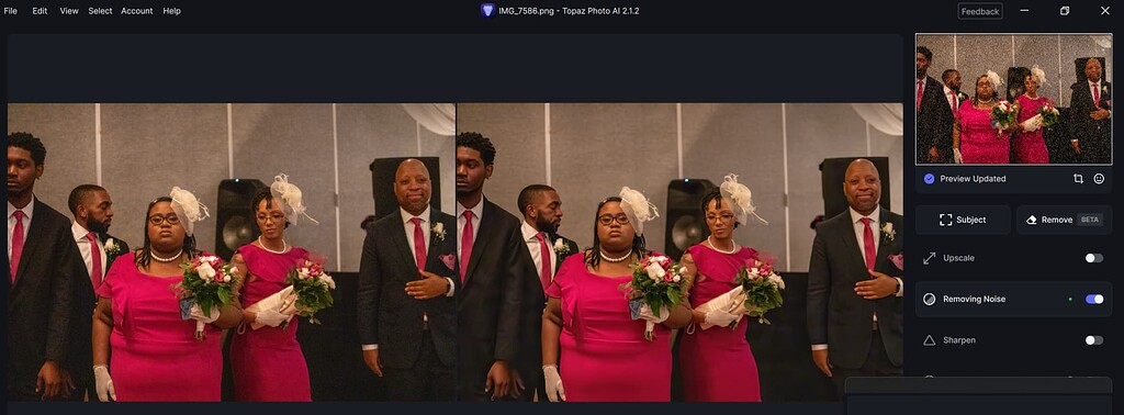 Message "Error running model" with DNG input - Bugs and Issues - Topaz ...