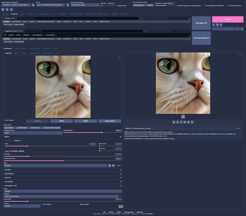 About Stable diffusion Generative AI upscaling - Cameras and Equipment ...