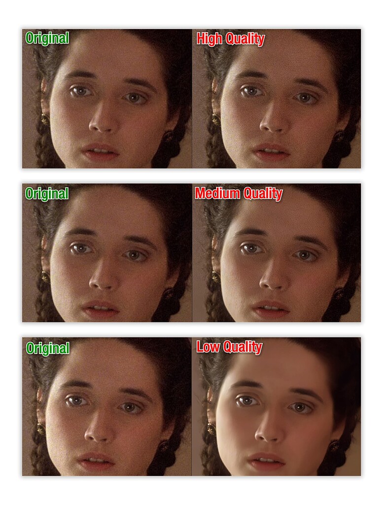 Artemis Settings Choices: High, Medium, and Low - General - Topaz Community