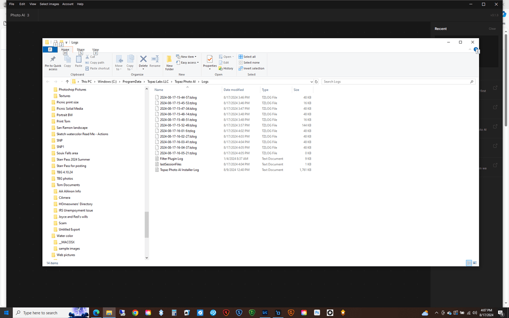 AI crashes during editing of photograph - Bugs and Issues - Topaz Community