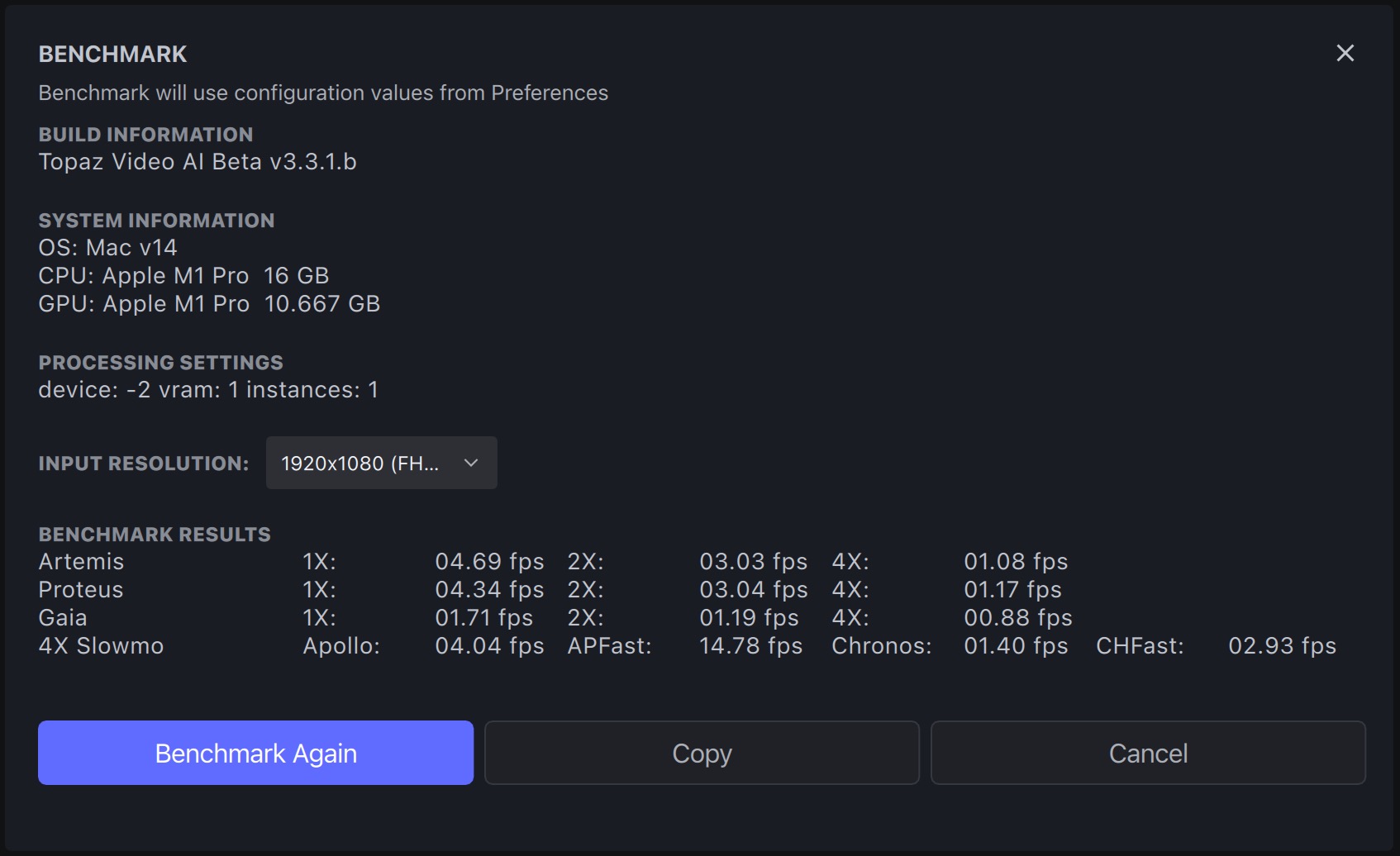 Video AI v3.3.X - User Benchmarking Results - Page 2 - User Benchmarks ...