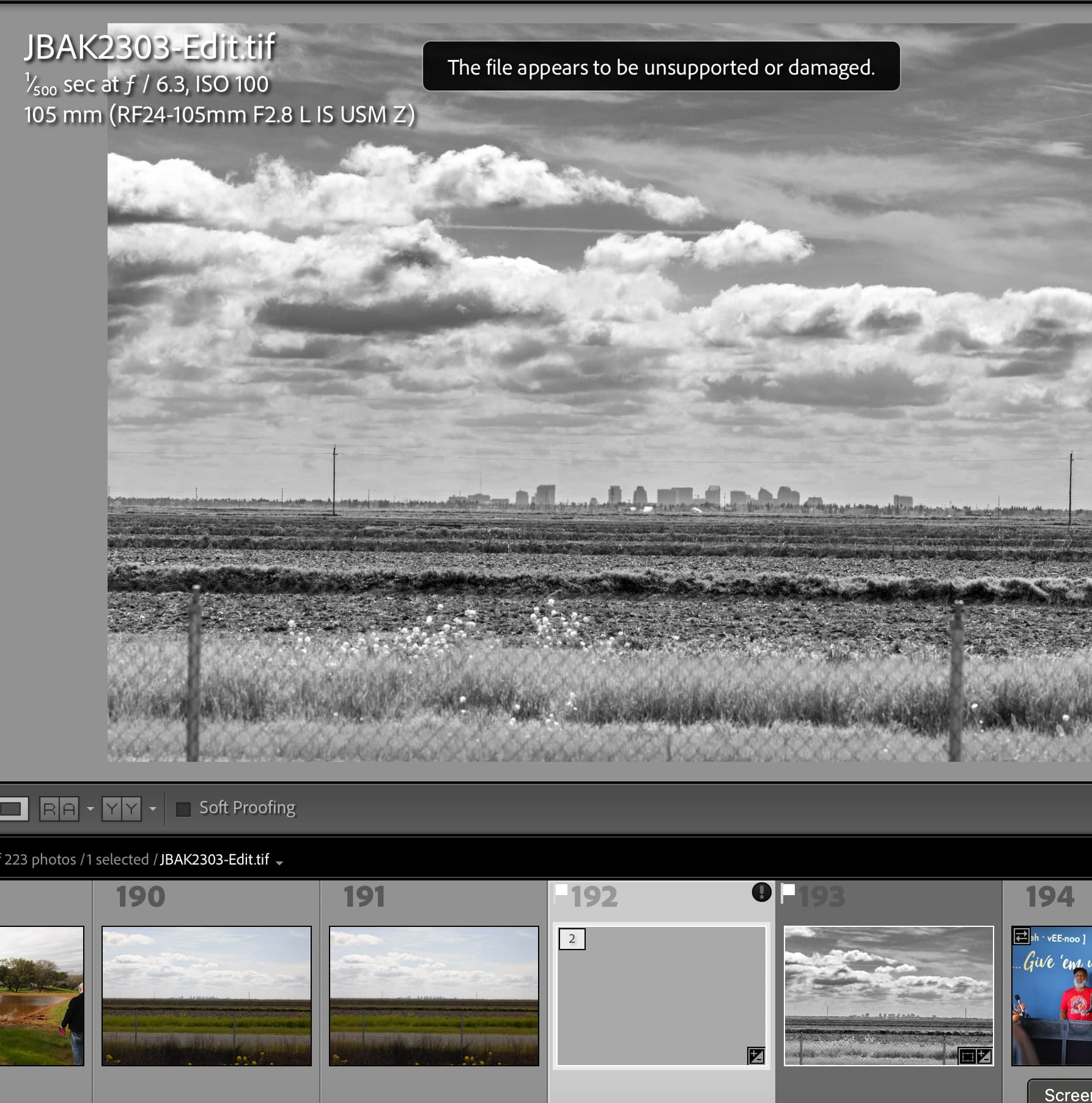 File error on export in Lightroom Classic Mac OSX M3 Max - Bugs and ...