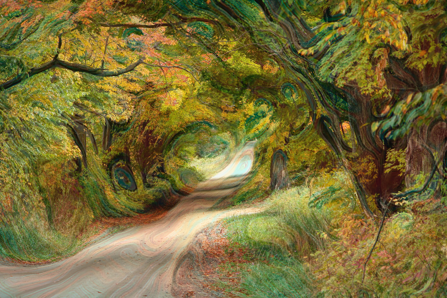 Fall Road Fantasy - Scenery and Architecture - Topaz Community