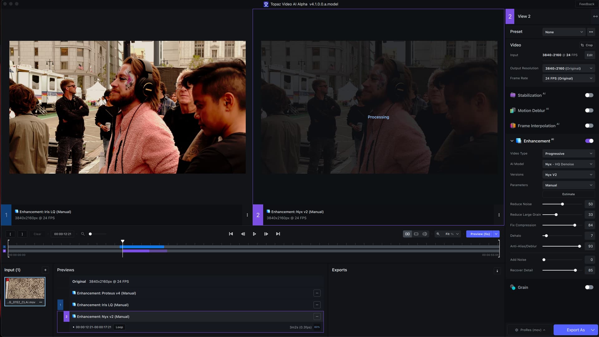 Topaz Video AI Alpha v4.1.0.0.a (Proteus v4) - Page 4 - Video AI Beta - Topaz Community
