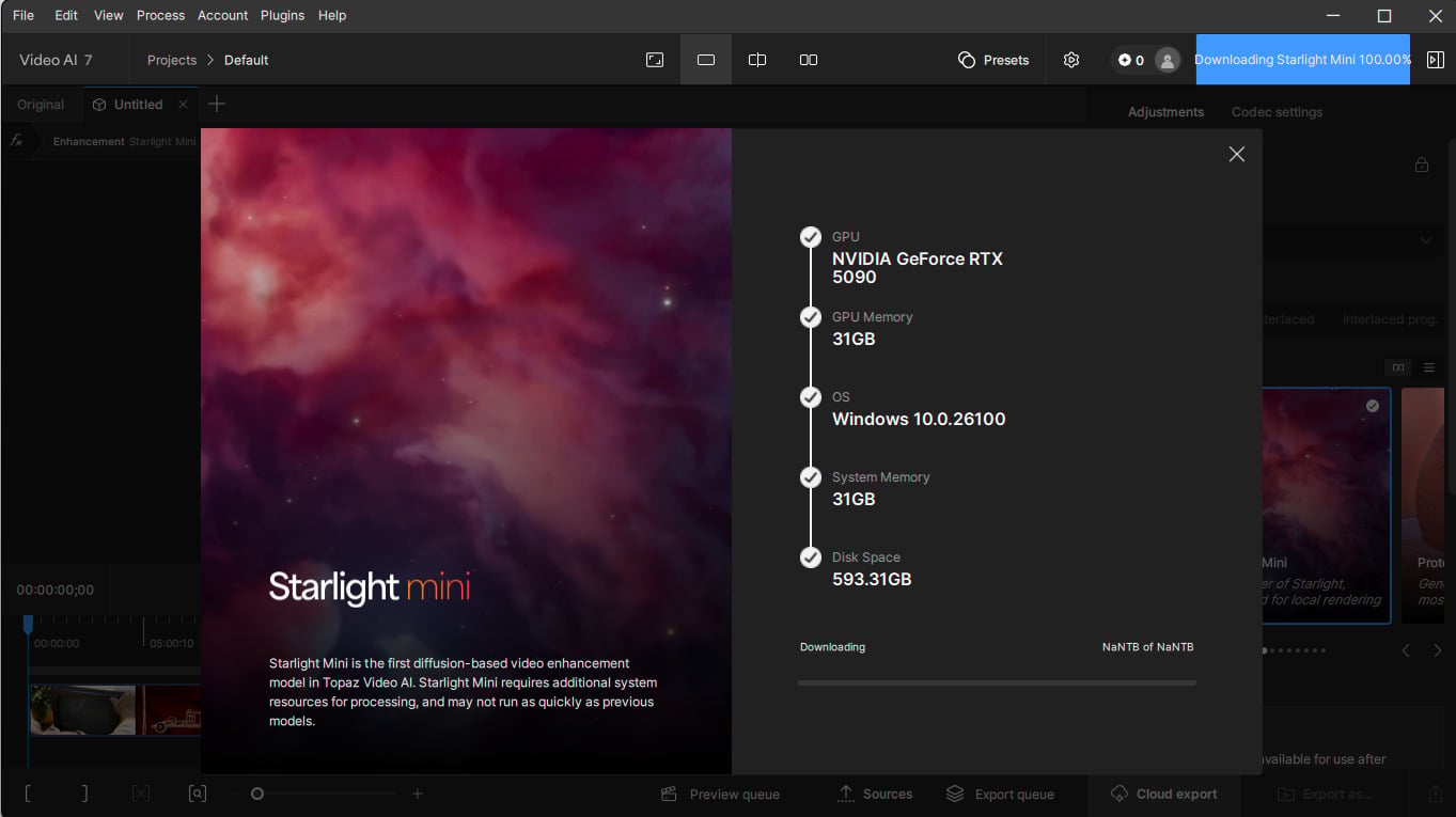 Problem downloading Starlight mini - Page 2 - Bugs and Issues - Topaz ...