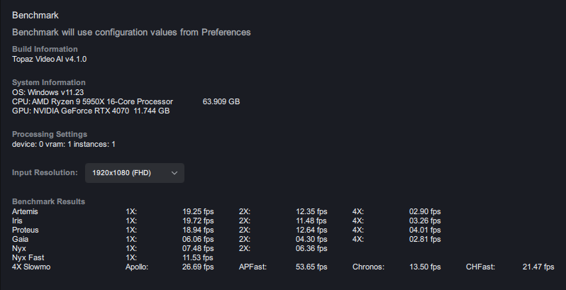 Video AI 4.1.X - User Benchmarking Results - User Benchmarks - Topaz ...