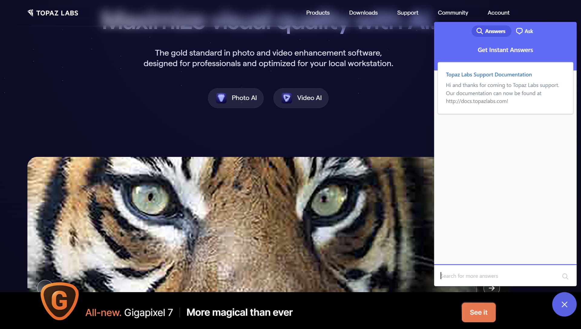 How to contact support? - General - Topaz Community