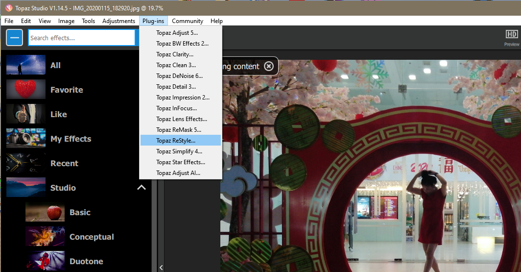 Studio "Classic" and older plugins - Product Technical Support - Topaz ...