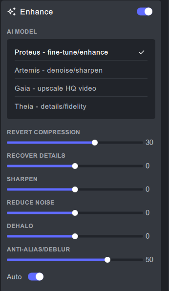 Prototype GUI 3.0.0.31a - Page 2 - Video AI Beta - Topaz Community