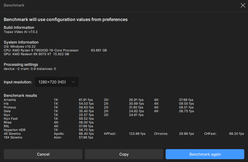 Video AI 7.0.X - User Benchmarking Results - Page 8 - User Benchmarks ...