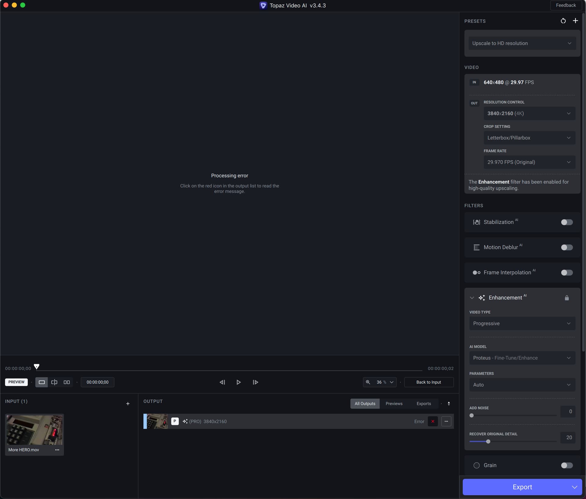 Topaz Video AI v3.4.3 - Releases - Topaz Community