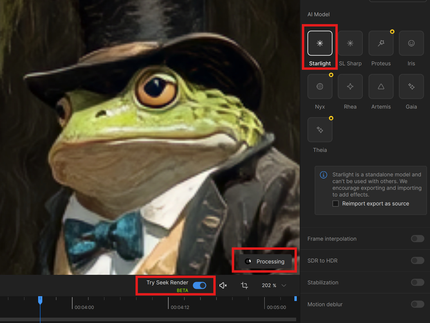 Topaz Video AI 7.2.0.1b - Video AI Beta - Topaz Community