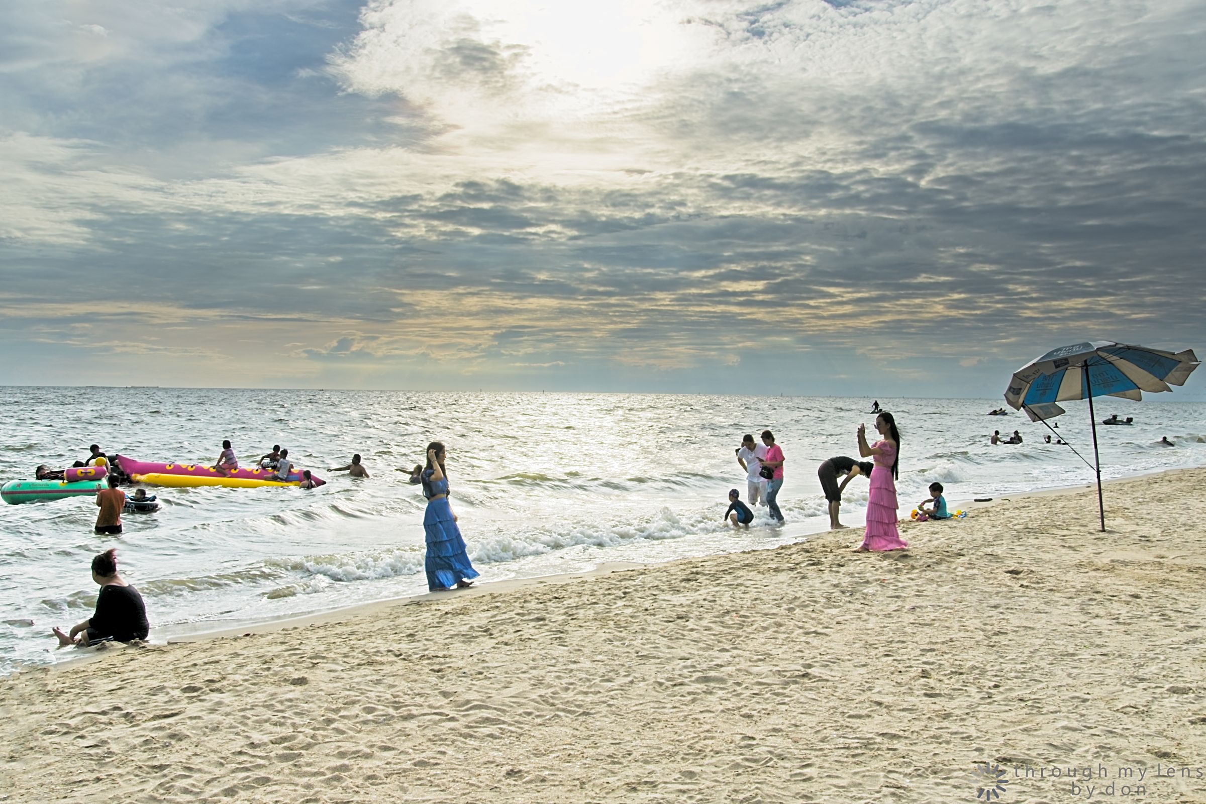 Sunset on the Beach - Keeping it Natural - Topaz Community